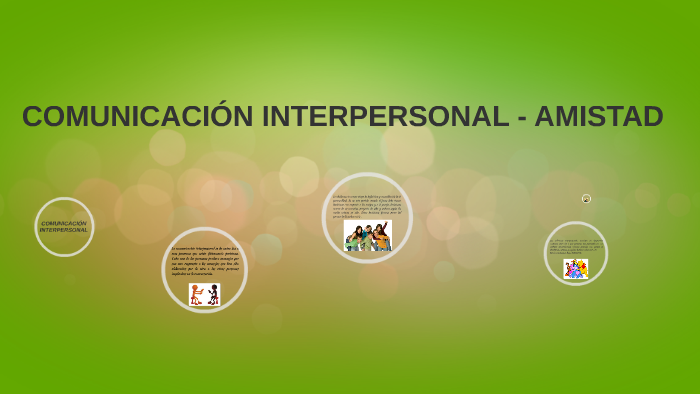 COMUNICACIÓN INTERPERSONAL - AMISTAD by Champagnat 2013-2017 on Prezi