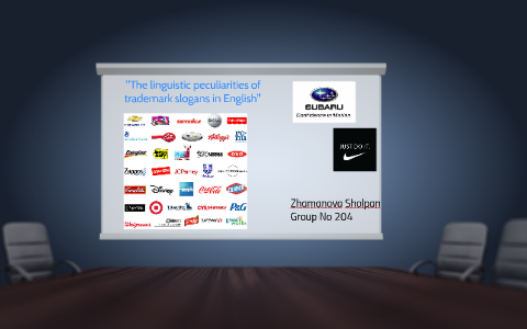 "The linguistic peculiarities of trademark slogans in Englis by ...