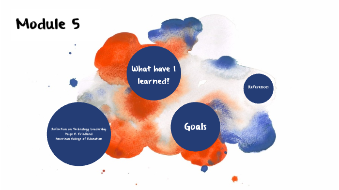 Module 5 Reflection ET5063 by Paige Friedland on Prezi