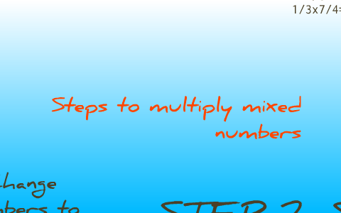 Multiplying and dividing mixed numbers by haylee russell