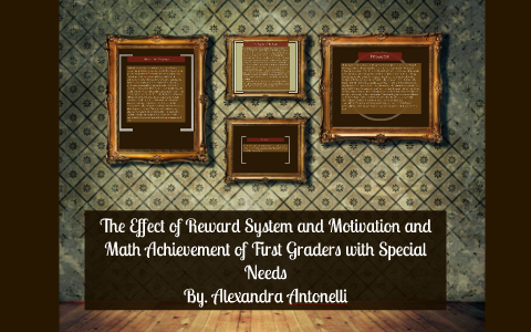The Effect of Reward System and Motivation and Math Achievem by ...