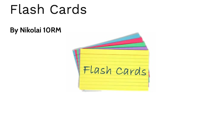 Study Skills Flashcards by Nikolai Overbeeke