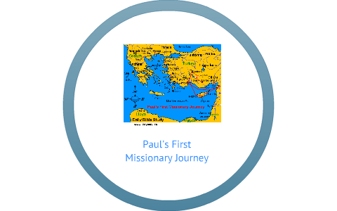 Paul's 1st Missionary Journey by Brenna B on Prezi