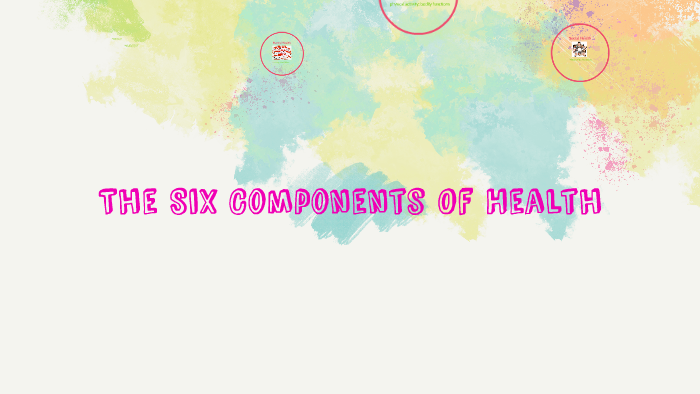 The Six Components Of Health by Michaela Henry