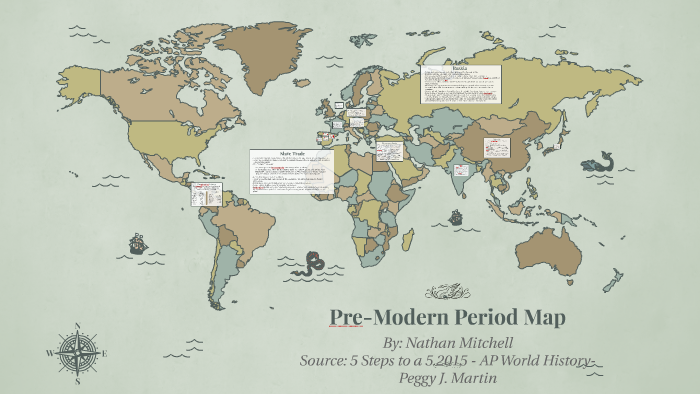 Pre-Modern Period Map by Nathan Mitchell on Prezi