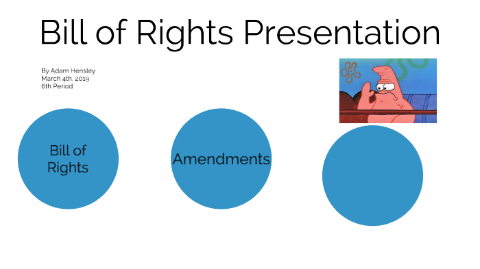 Bill of Rights Presentation by Adam Hensley on Prezi