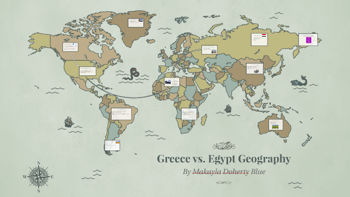 Greece vs. Egypt Geography by Makayla Doherty on Prezi