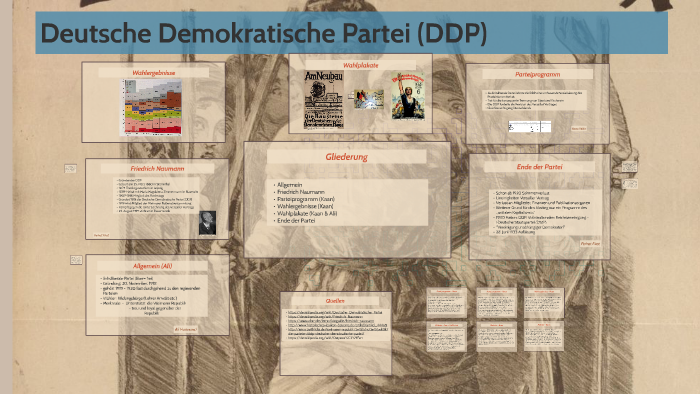 Deutsche Demokratische Partei (DDP) by Ali Harmanci on Prezi