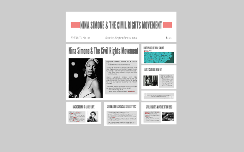 NINA SIMONE: THE CIVIL RIGHTS MOVEMENT by L O on Prezi