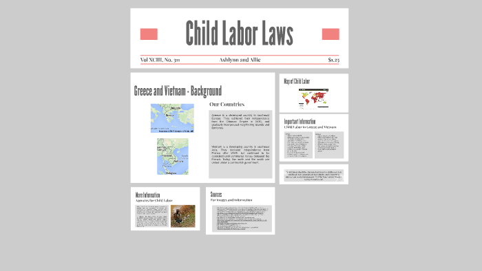 Child Labor Laws by Allie W on Prezi