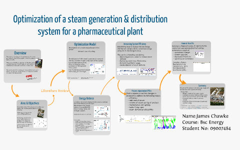 Optimization of a steam generation & distribution system for by James ...
