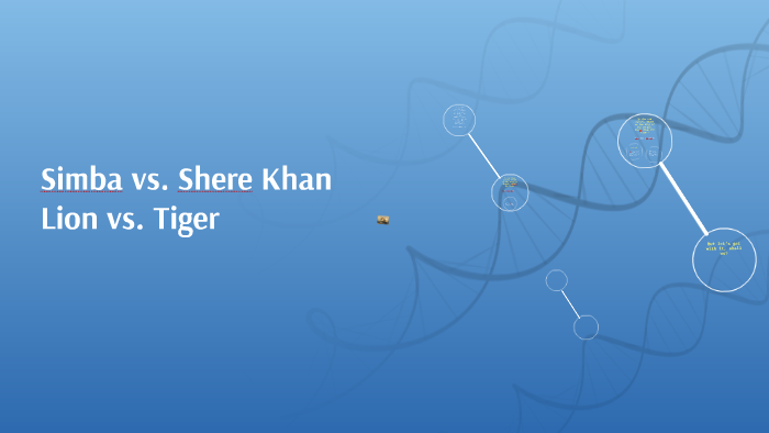 Simba vs. Shere Khan by Hannah on Prezi