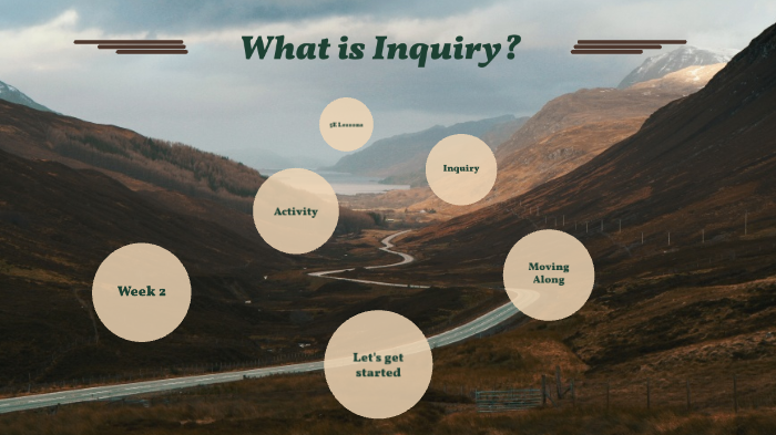 Week 2 - What is Inquiry? by Lauren Simpson on Prezi