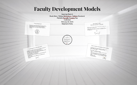 Faculty Development Models by Michelle Marzullo on Prezi