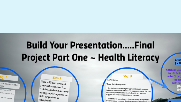 Final Project Part One - Health Literacy by on Prezi