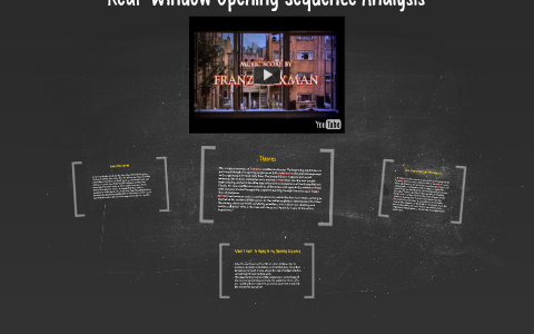 Rear Window Opening Sequence Analysis by Kieran Shah on Prezi