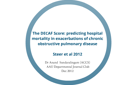 COPD paper by Anand Sundaralingam on Prezi