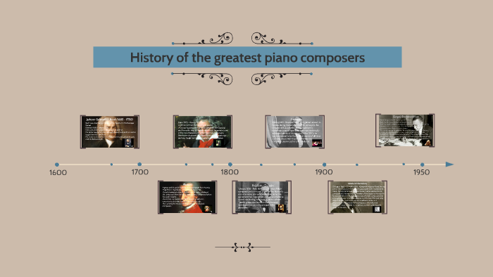 History of the greatest piano composers by mike chen on Prezi