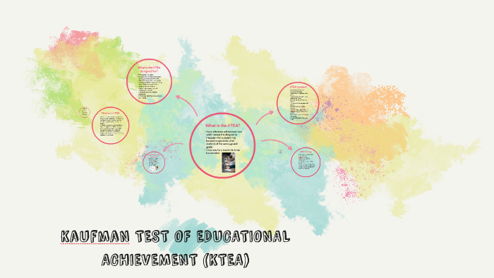 KaufmaN TEST OF EDUCATIONAL ACHIEVEMENT (KTEA) by Danielle Springer on ...