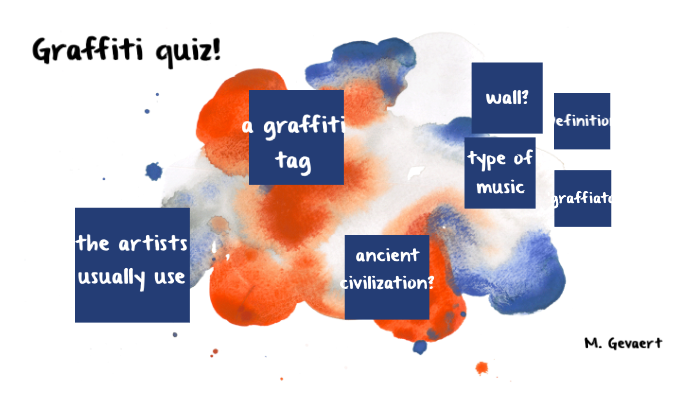 Graffiti quiz! by Melissa Gevaert on Prezi