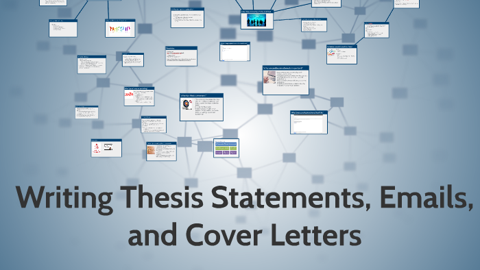 Writing Thesis Statements, Emails, and Cover Letters by Imagine College ...