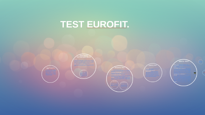 TEST EUROFIT by Maria Jose Obando on Prezi