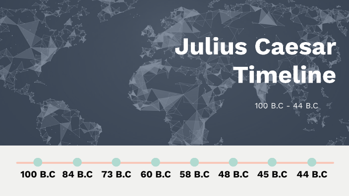 Julius Caesar Timeline by Elijah Holland on Prezi