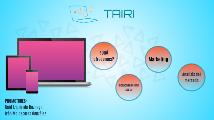 TAIRI Modelo de empresa by on Prezi