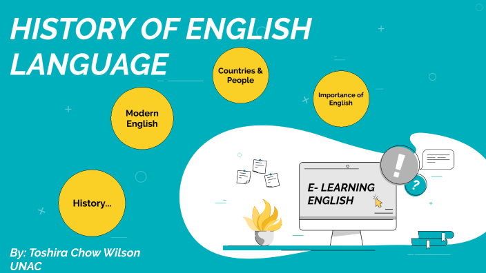 History of the origins and development of English language by TOSHIRA ...