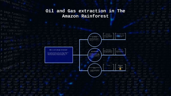 Oil and Gas extraction in The Amazon Rainforest by Liam Brown on Prezi