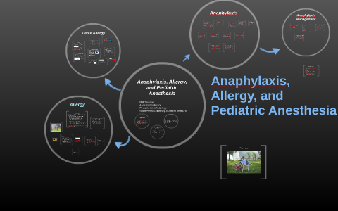 Anaphylaxis, Allergy, and Pediatric Anesthesia by Phillip Tennant on Prezi