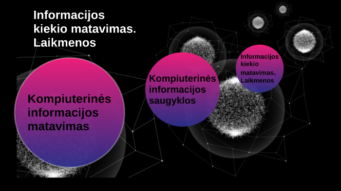 Informacijos kiekio matavimas. Laikmenos by Rytis Karalius on Prezi