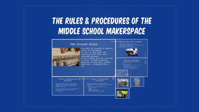 The Rules & Procedures of the Middle School Makerspace by Ryan Barnes ...