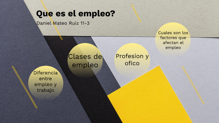 Que es el empleo by Mateo Ruiz on Prezi