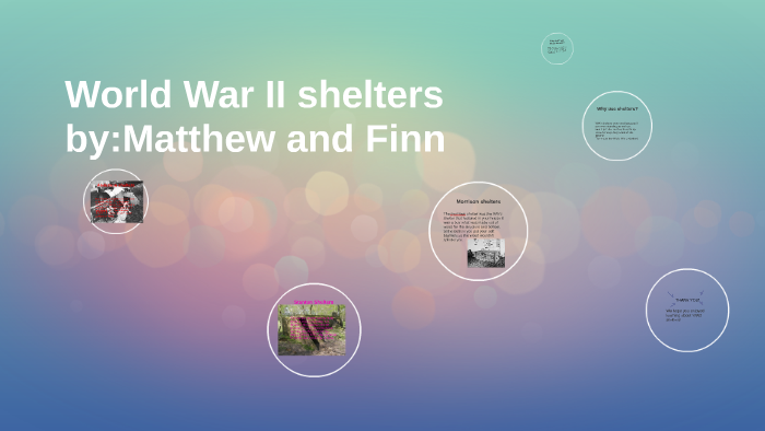 World War II shelters by Hamstreet Primary on Prezi