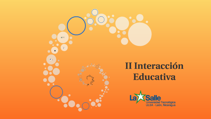 II Interacción Educativa by Pedagogía ULSA on Prezi
