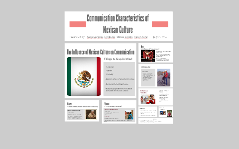 Communication Characteristics of Mexican Culture by Sanji Kunitani on Prezi