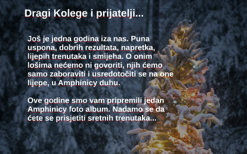 Dragi Kolege i prijatelji... by Josip Petric on Prezi