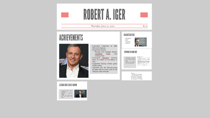ROBERT A. IGER by aimee ordaz