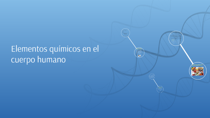 Elementos químicos en el cuerpo humano by Andrea Zepeda on Prezi