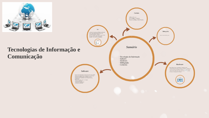 Tecnologias da Informação e Comunicação by Rita Estevão on Prezi