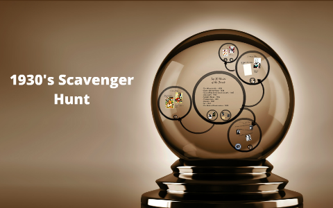 1930 Scavenger Hunt by Mariah Thomas on Prezi