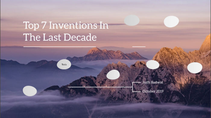 Top 10 Inventions In The Last Decade by jodh badwal on Prezi
