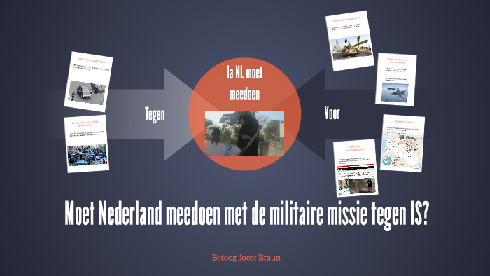 Moet Nederland meedoen met de militaire missie tegen IS? by Joost Braun ...