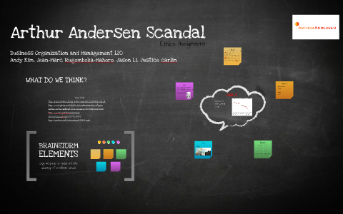 Arthur Andersen Scandal by Andy Kim on Prezi