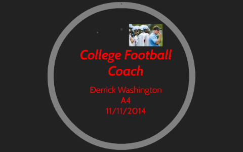 Athletic Coach by derrick washington on Prezi