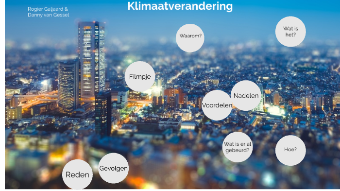 Klimaatverandering by Danny van Gessel on Prezi