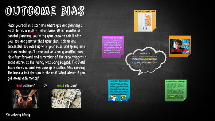 Outcome bias by Johnny Wang on Prezi