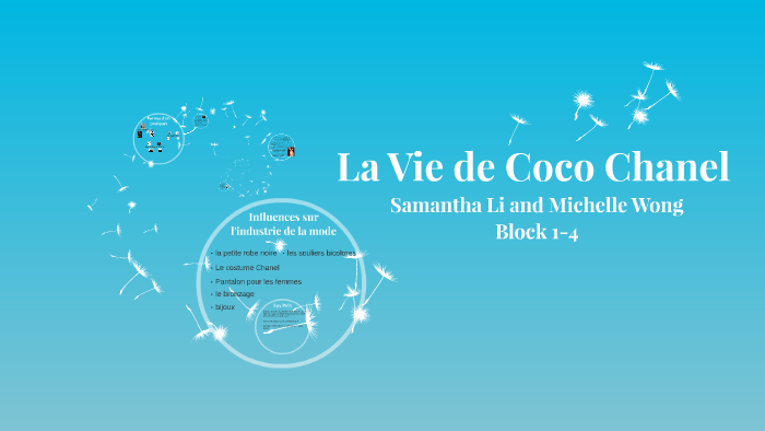 La Vie de Coco Chanel by Samantha Li on Prezi
