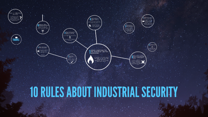 10 RULES ABOUT INDUSTRIAL SECURITY by Juliana valencia on Prezi